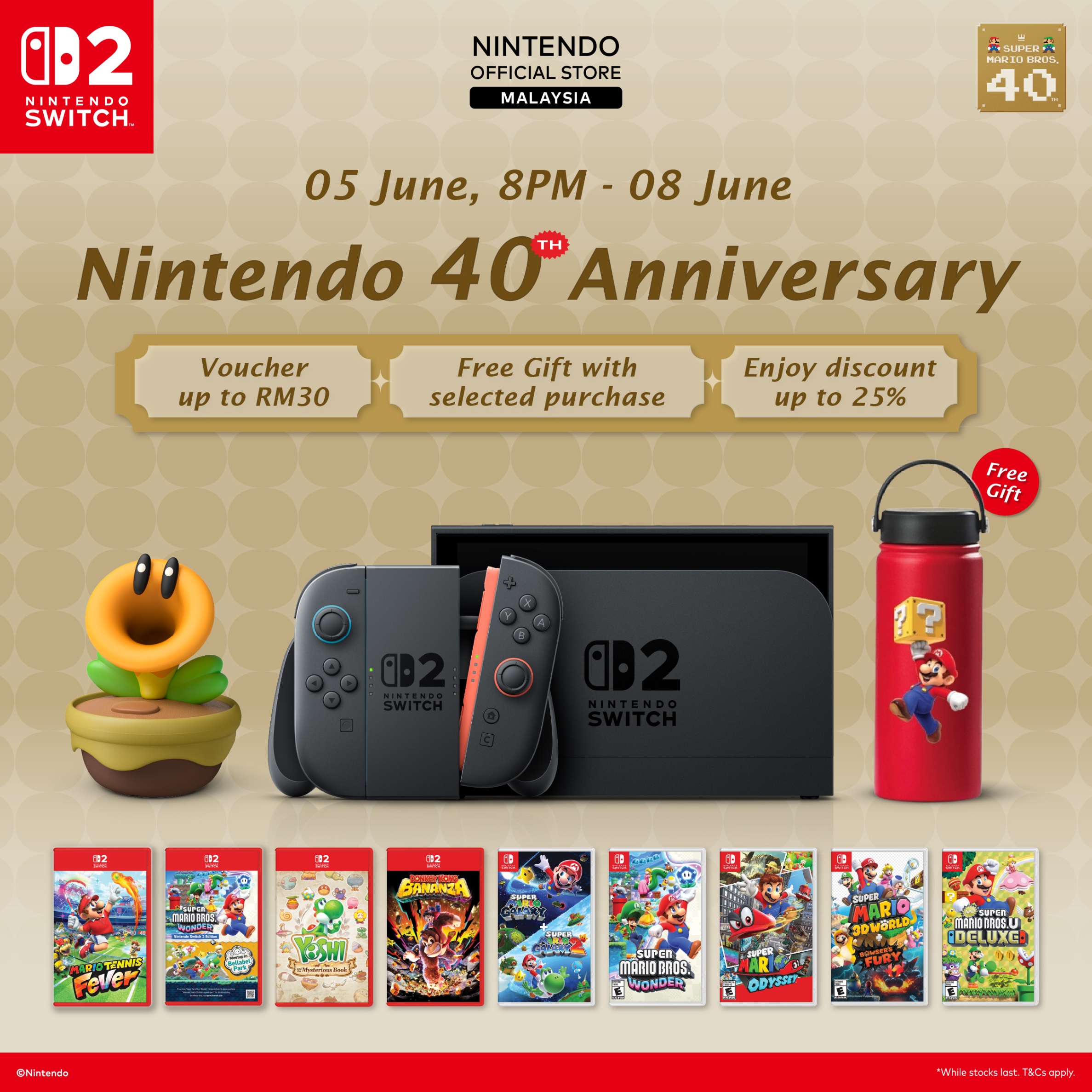 Nintendo Official Store Malaysia Online, June 2026 | Shopee Malaysia