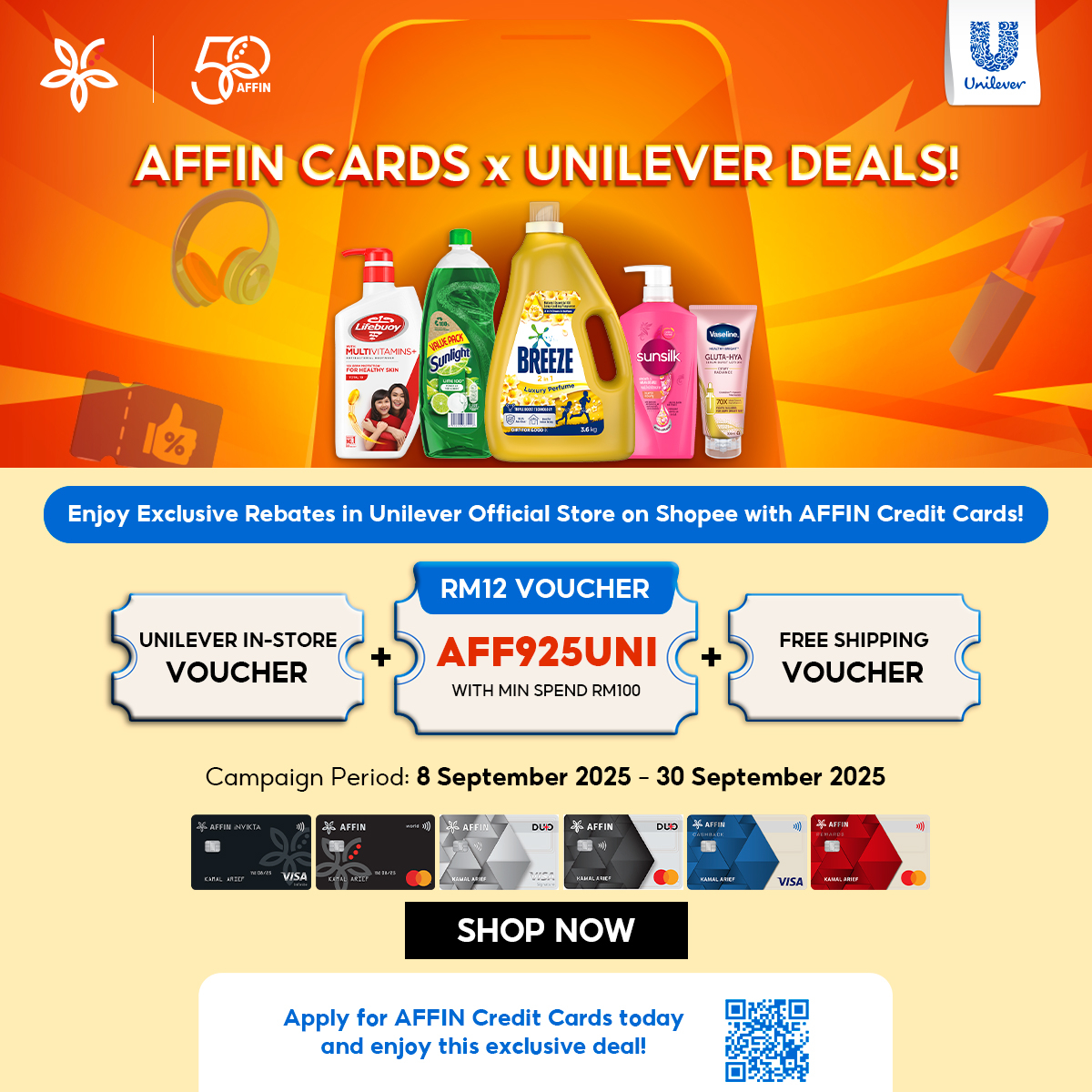 Unilever Official Online Store, September 2025 | Shopee Malaysia