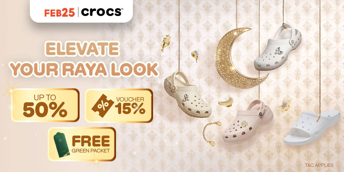 Crocs Malaysia Official Store Online, February 2026 | Shopee Malaysia