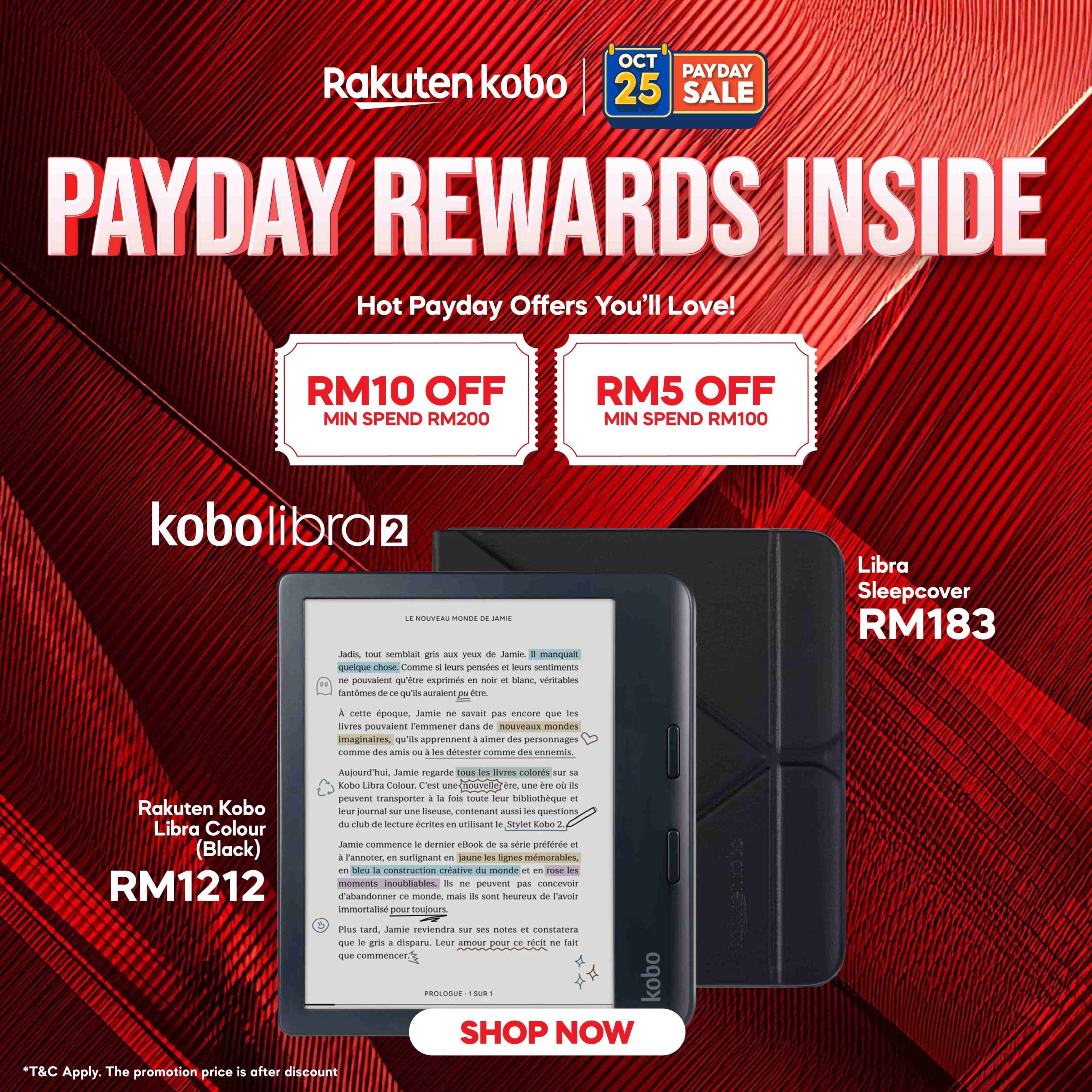 Rakuten Kobo Authorised Store Online, October 2025 | Shopee Malaysia