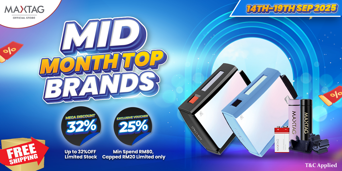 MaxTag Official Store Online, September 2025 | Shopee Malaysia