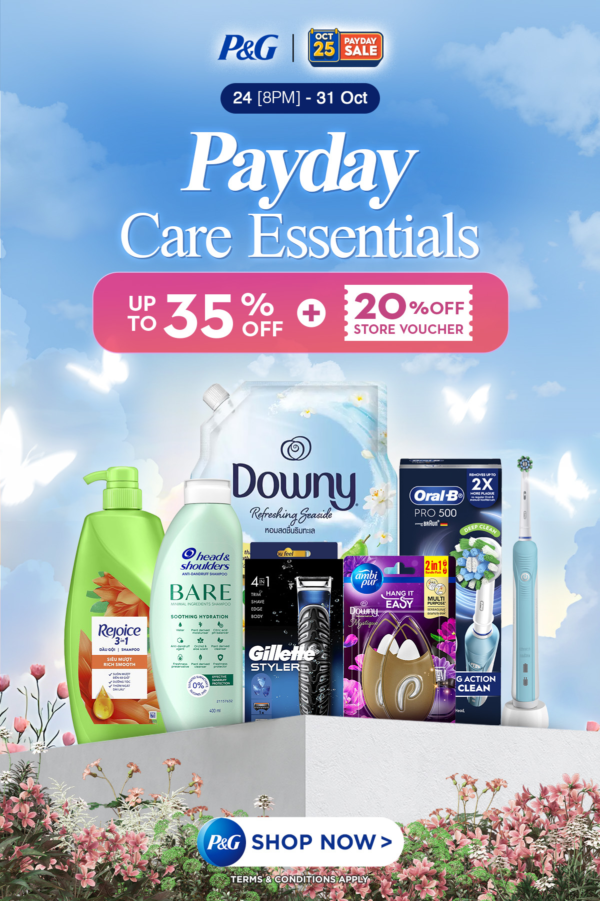 P&G Official Online Store, November 2025 | Shopee Malaysia