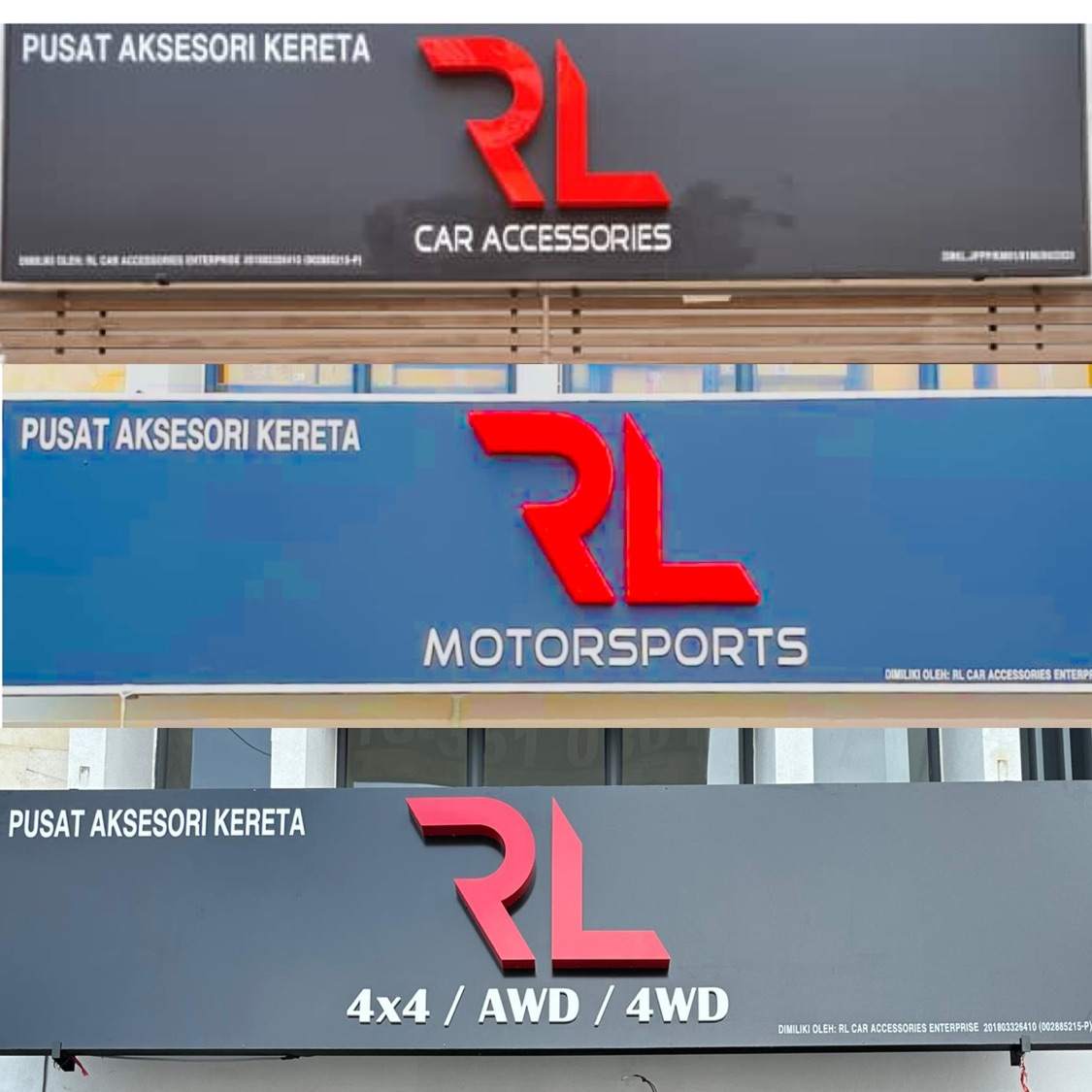 RL Car Accessories Motorsports 4x4, Online Shop | Shopee Malaysia