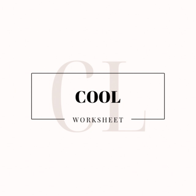 COOL_WORKSHEET, Online Shop | Shopee Malaysia