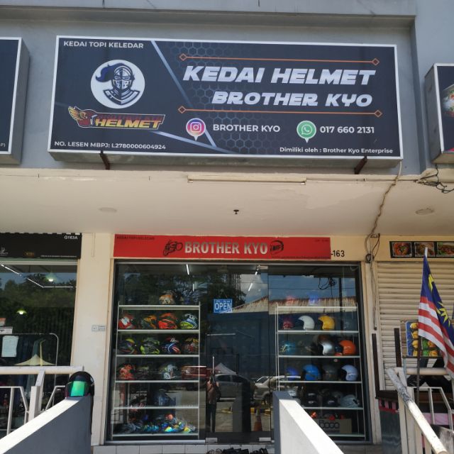 Kedai helmet brother kyo., Online Shop | Shopee Malaysia