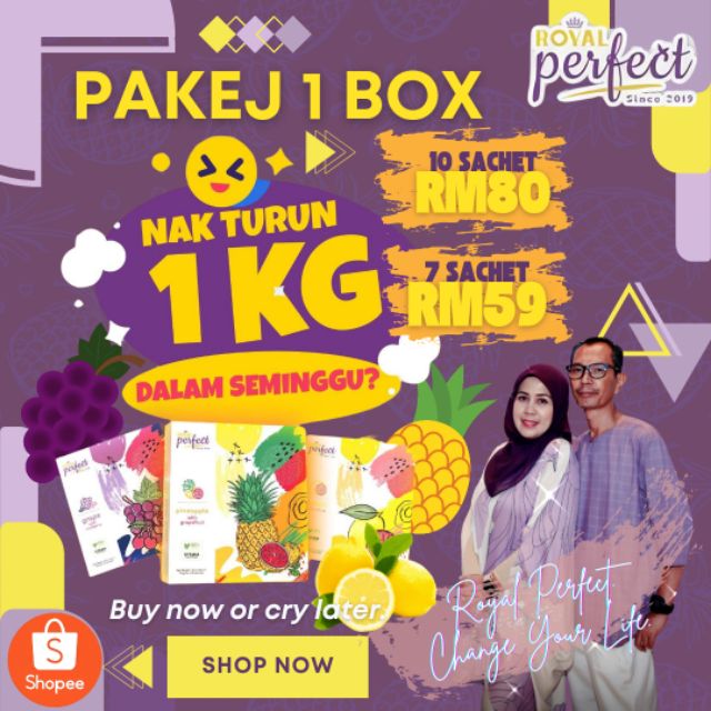 ROYAL PERFECT HQ FIBER DRINK, Online Shop | Shopee Malaysia