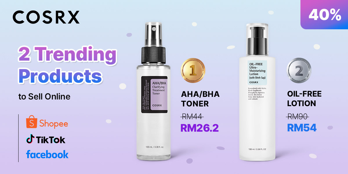 COSRX Official Online Store, August 2023 | Shopee Malaysia